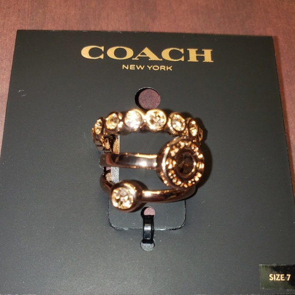 Coach | Jewelry | New Coach Open Circle Ring Set | Poshmark